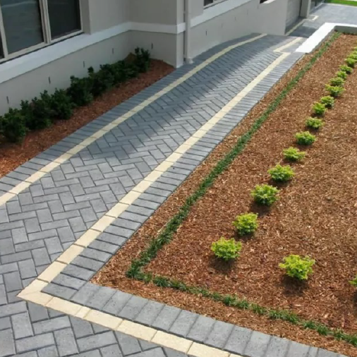 Adoquín rectangular gris – Maxibloques